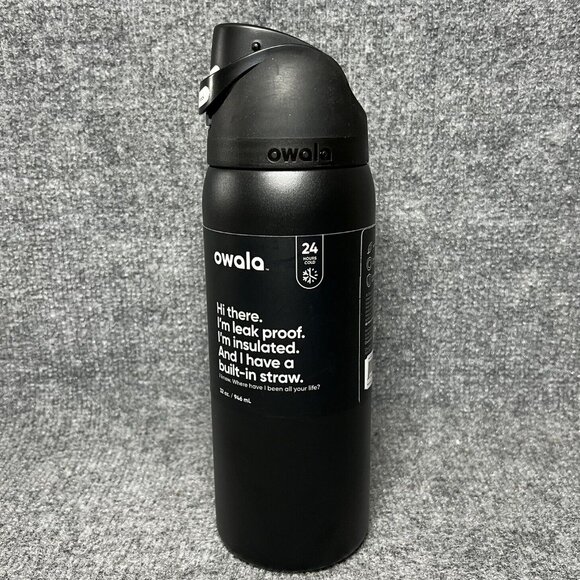 owala | Kitchen | Owala Free Sip 32 Oz Water Bottle Black | Poshmark